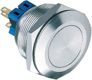 28-B1 28mm 5A self-locking 1NO1NC or 2NO2NC flat IP67 push button ...