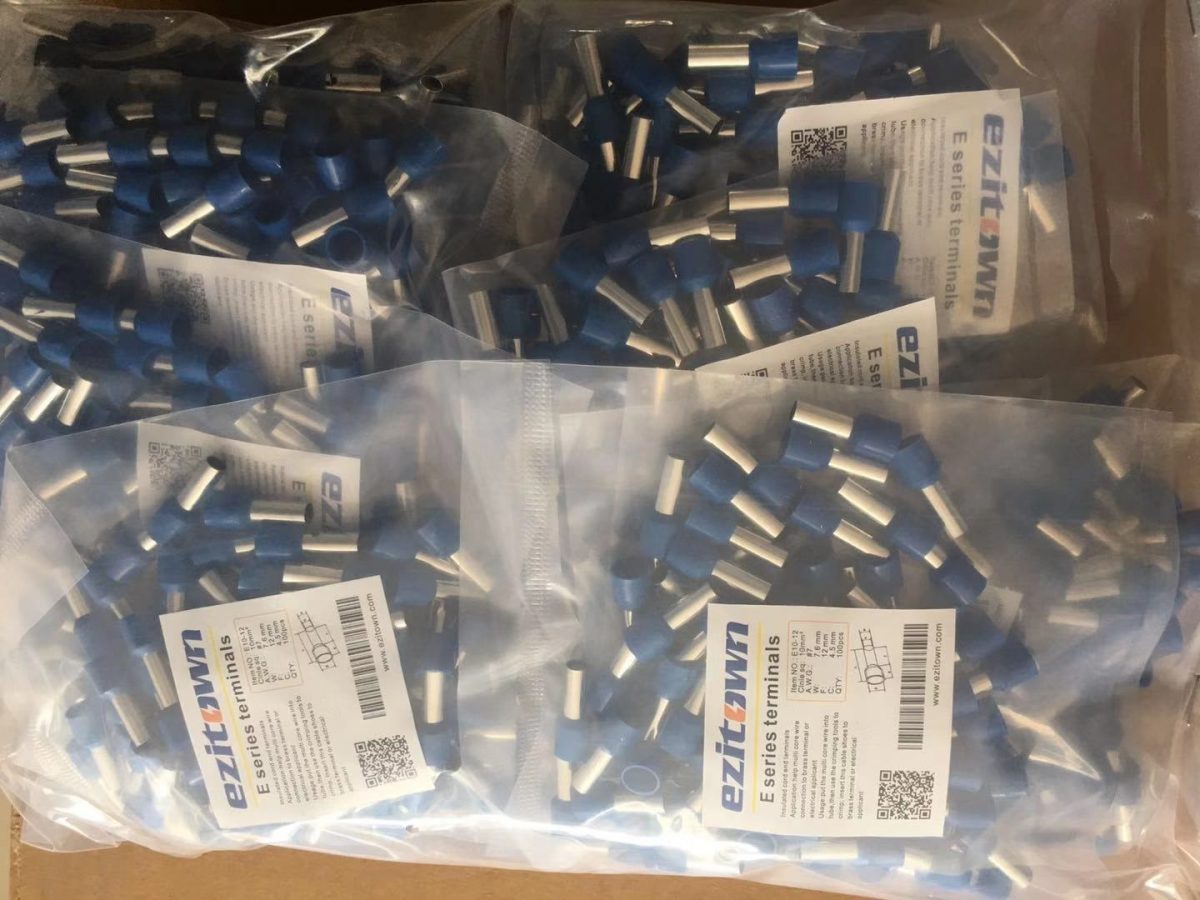 E series Tube Insulated cord end terminals - Distribution board ...