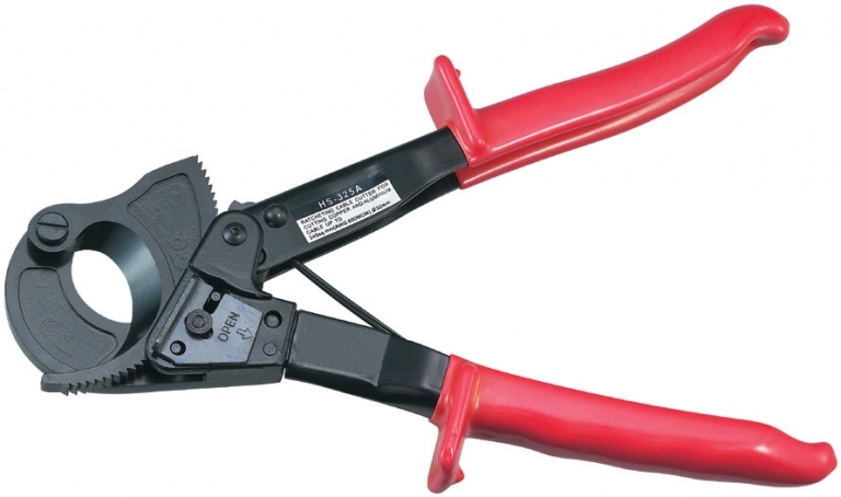 HS-325A HS-520A RATCHET CABLE CUTTER steel wire - Distribution board ...