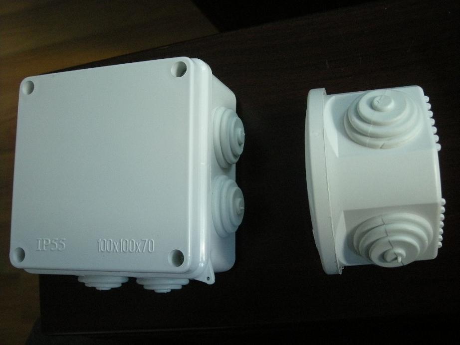 IP55 Waterproof junction box with rubber cut out box - Distribution ...