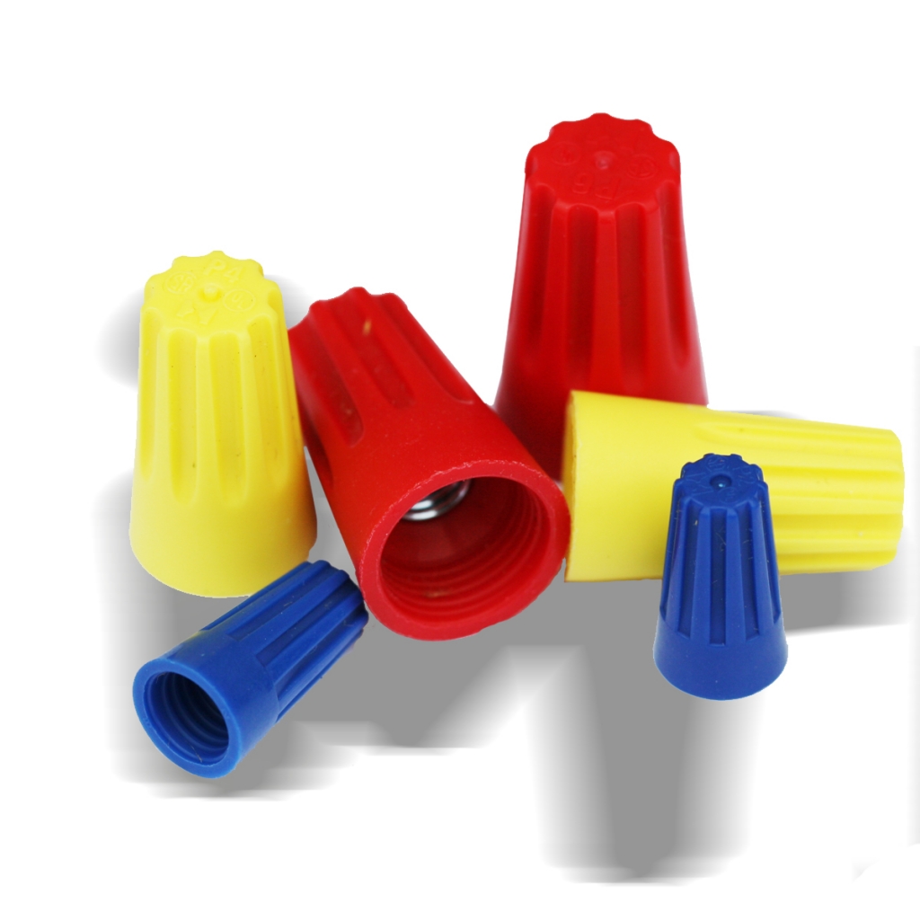 Wire Nuts - Distribution board, circuit breaker, fish tape, cable ...