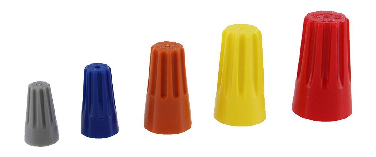 P71 inside color cable cap spring wire connector - Distribution board ...