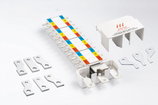 Three Phase 125A 250A Large Ampere Comb-Shaped Conlux Busbar For Din ...