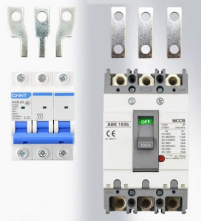 Three Phase 125A 250A Large Ampere Comb-Shaped Conlux Busbar For Din ...