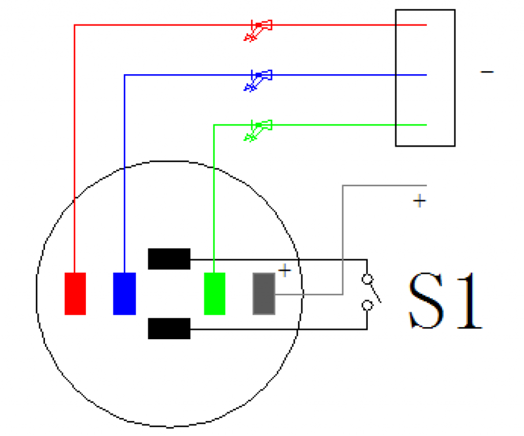 16mm Three color RGB LED push button switch - Distribution board ...