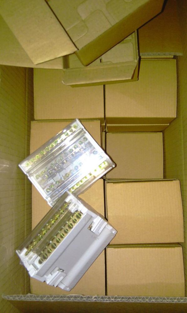 Multi Level Neutral Link Box With Transparent Cover 7P to 15P 8207 8407 ...