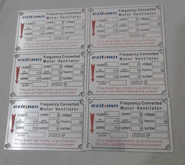 G type Motor Cooling Fan For Frequency Converted Motor - Distribution ...