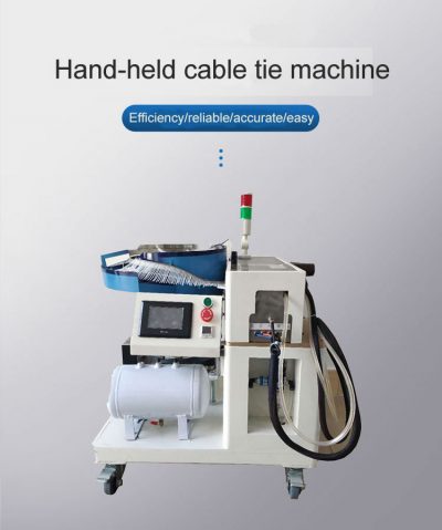 Fully automatic handheld nylon cable tie machine Product strapping ...
