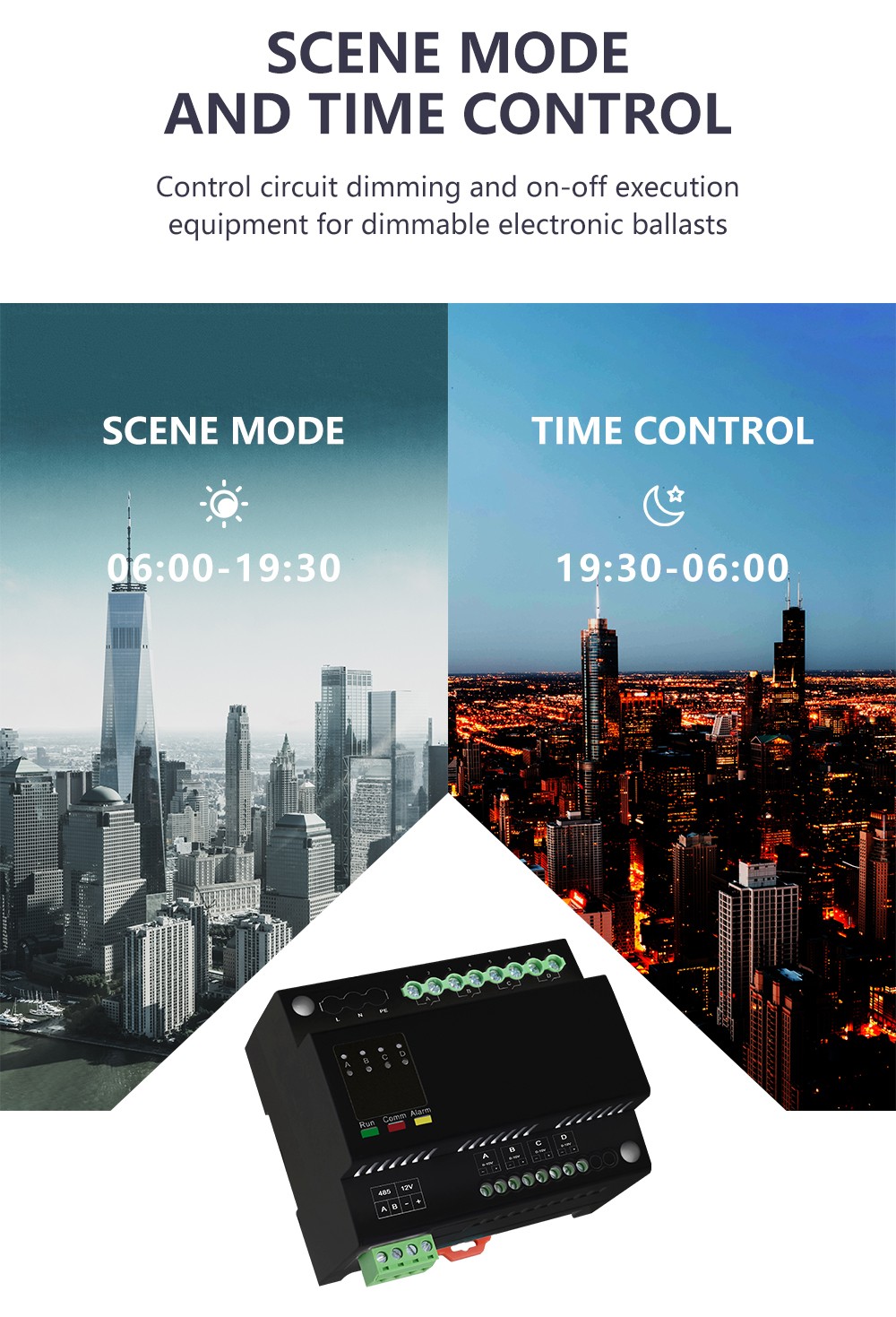 Ezitown 3CH 5A Triac Dimming Module - Distribution board, circuit ...