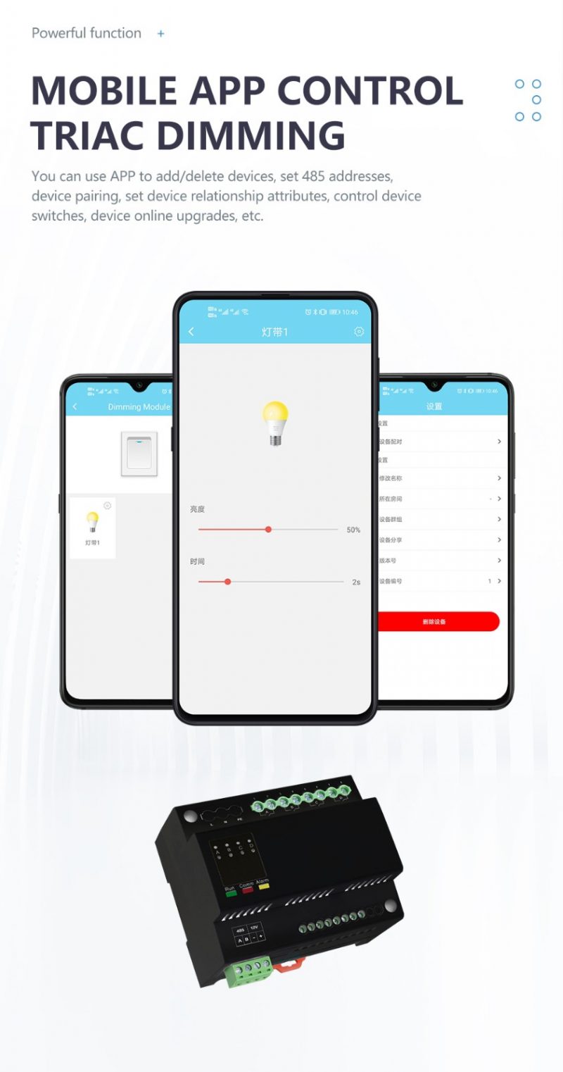 Ezitown 3CH 5A Triac Dimming Module - Distribution board, circuit ...