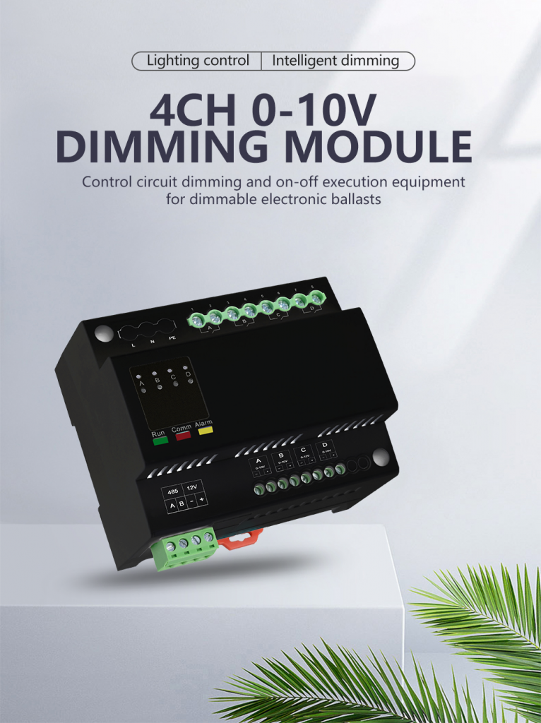 0-10V Modbus Remote Control Dimming Module - Distribution board ...