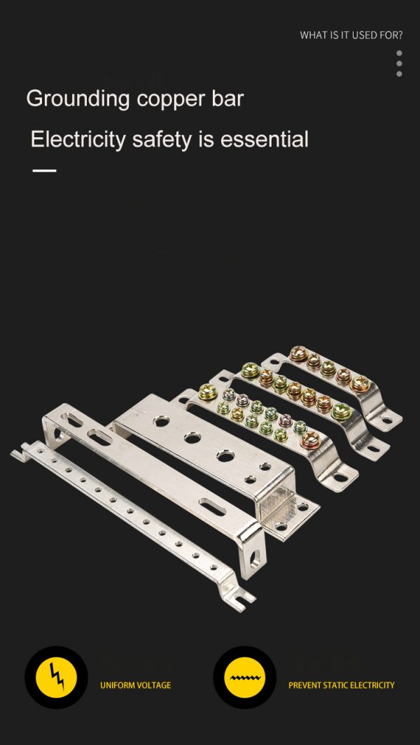 Grounding copper bar T2 copper bar busbar machine room terminal ...