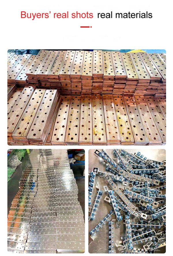 Grounding copper bar T2 copper bar busbar machine room terminal ...