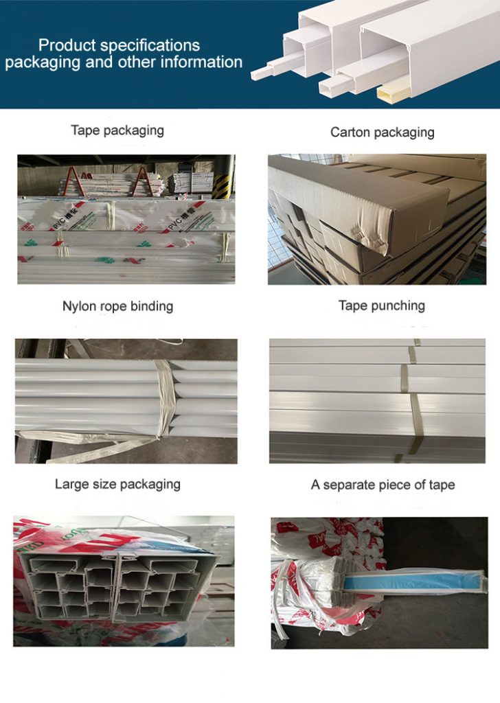 EZITOWN Flame-Retardant PVC Wire trunking solid double sides tape tel ...