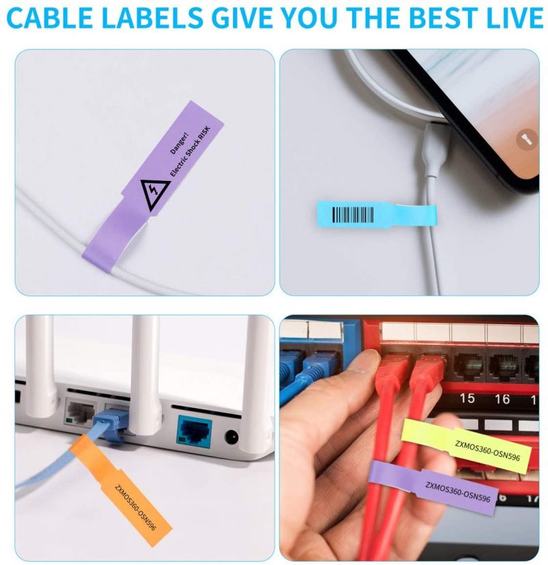 how to tidy up messy wires in small office home office - Distribution ...