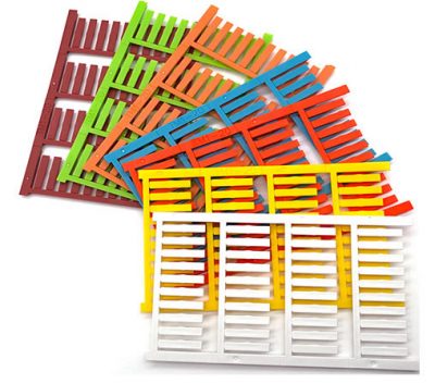 Transparent customize printing of cable markers holder for network ...
