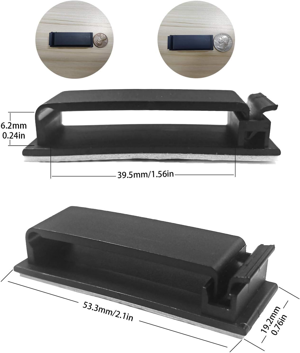 Adhensive Cable Clips - Distribution board, circuit breaker, fish tape ...