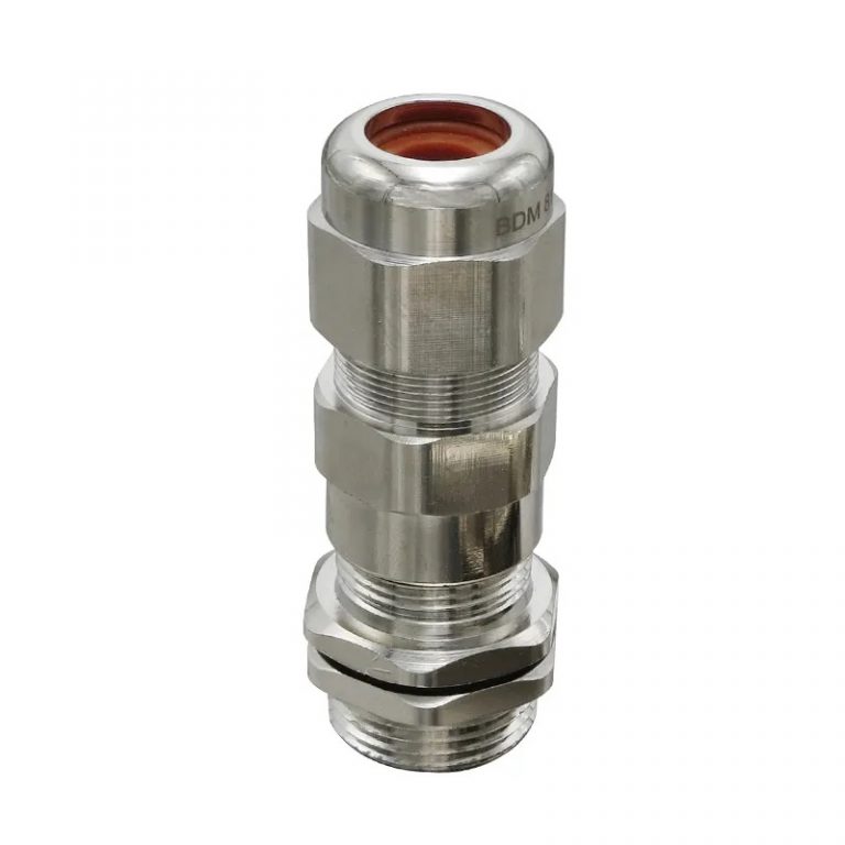 IP68 double seal EX atex explosion proof cable gland with earth tag for ...