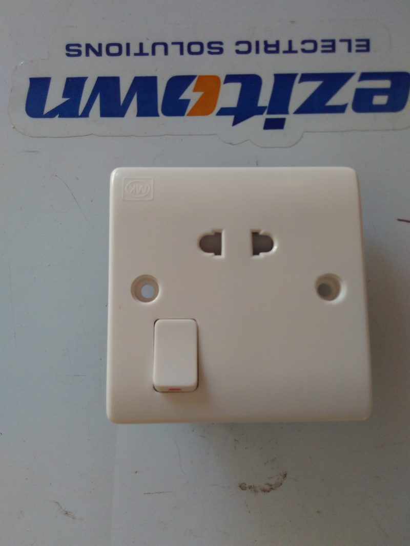 MK logic Wall switch socket - Distribution board, circuit breaker, fish ...