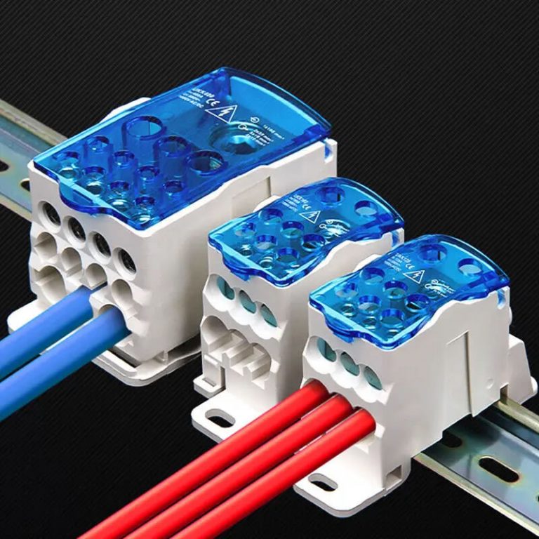 Terminal Block Box Circuit Bus Junction Box Live Circuit Distribution ...